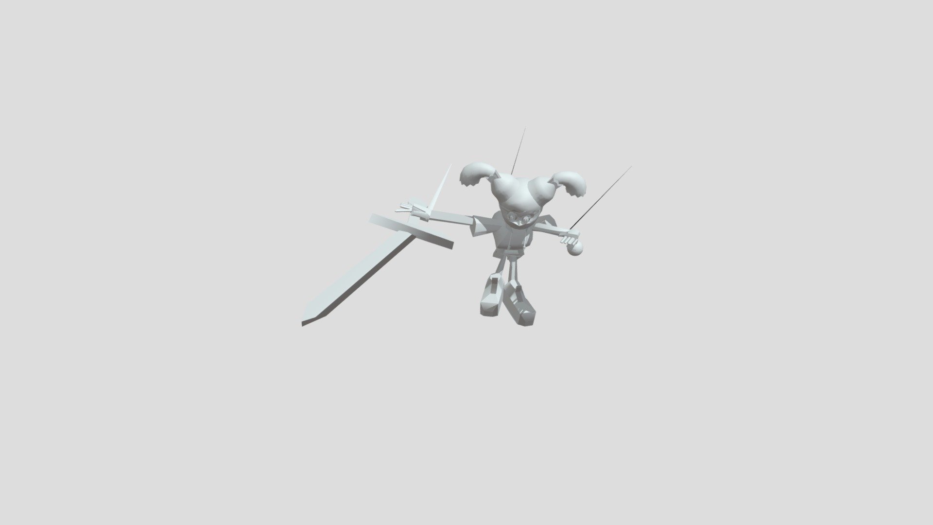Model of my OC jumping animated - 3D model by popculturecorn [e12eeed ...