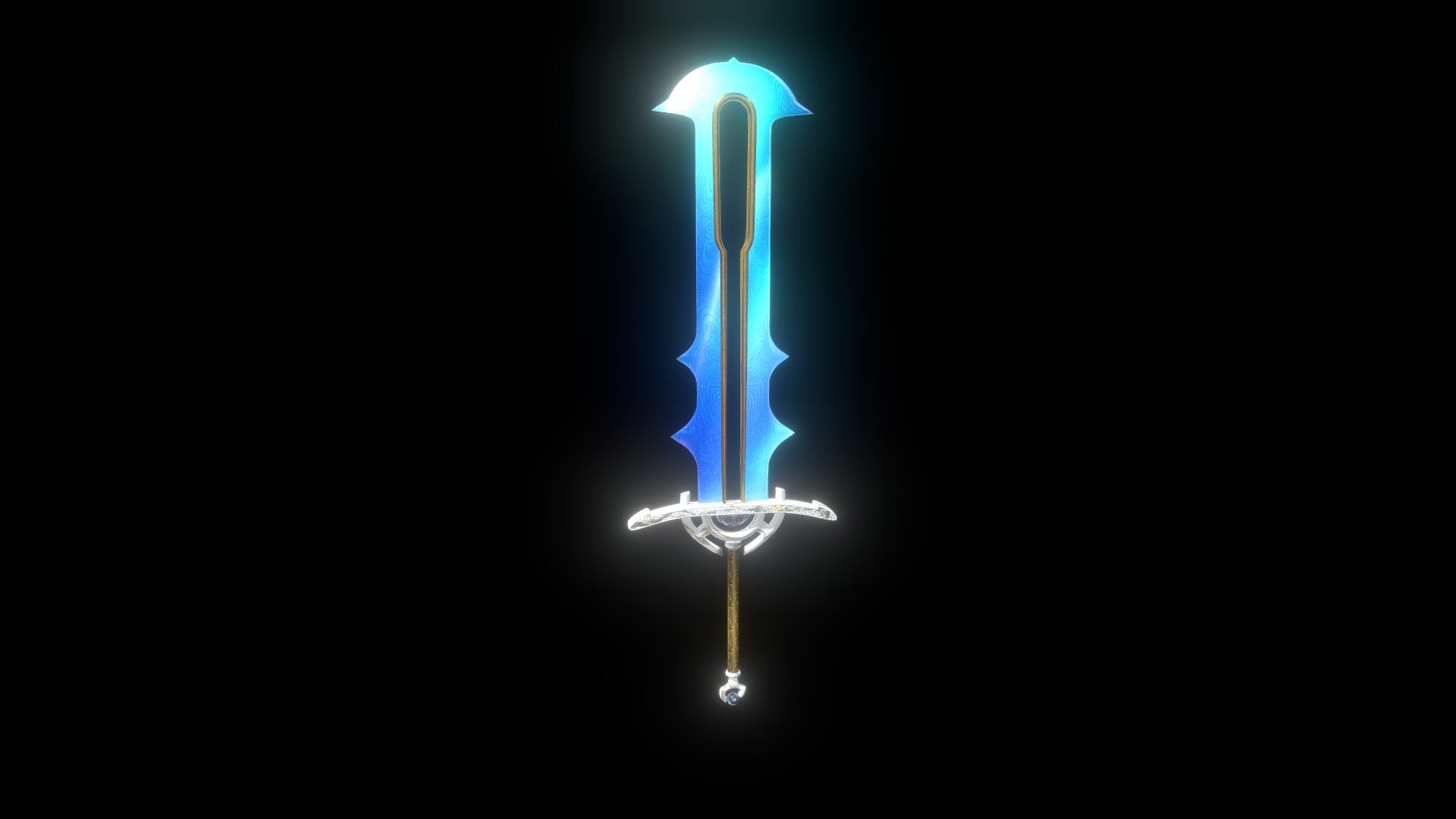 Daylight Greatsword - 3D model by Matt Hazelworth (@MattHazelworth ...