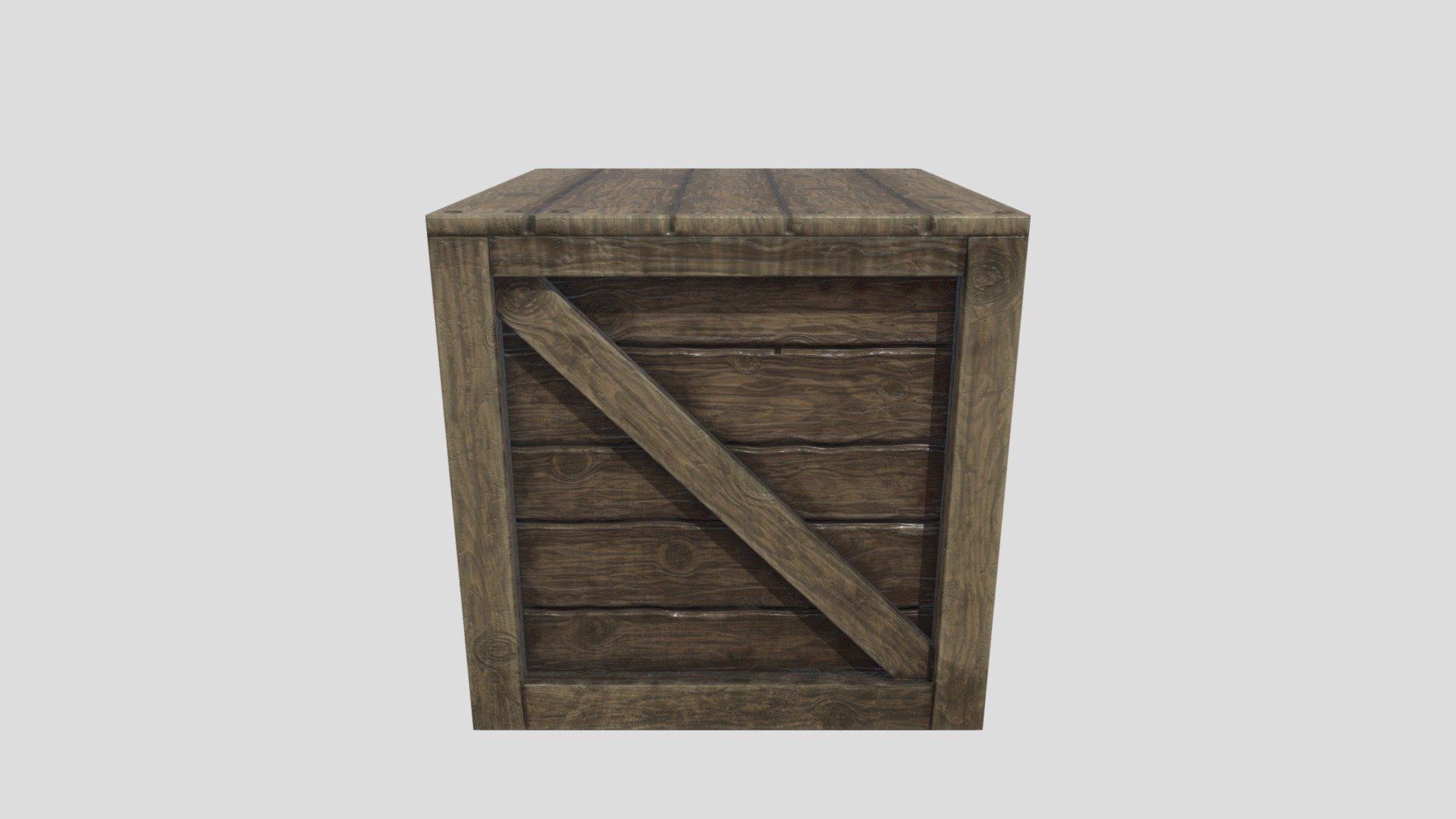 Wooden Box - 3D model by markducnguyen [e13238e] - Sketchfab