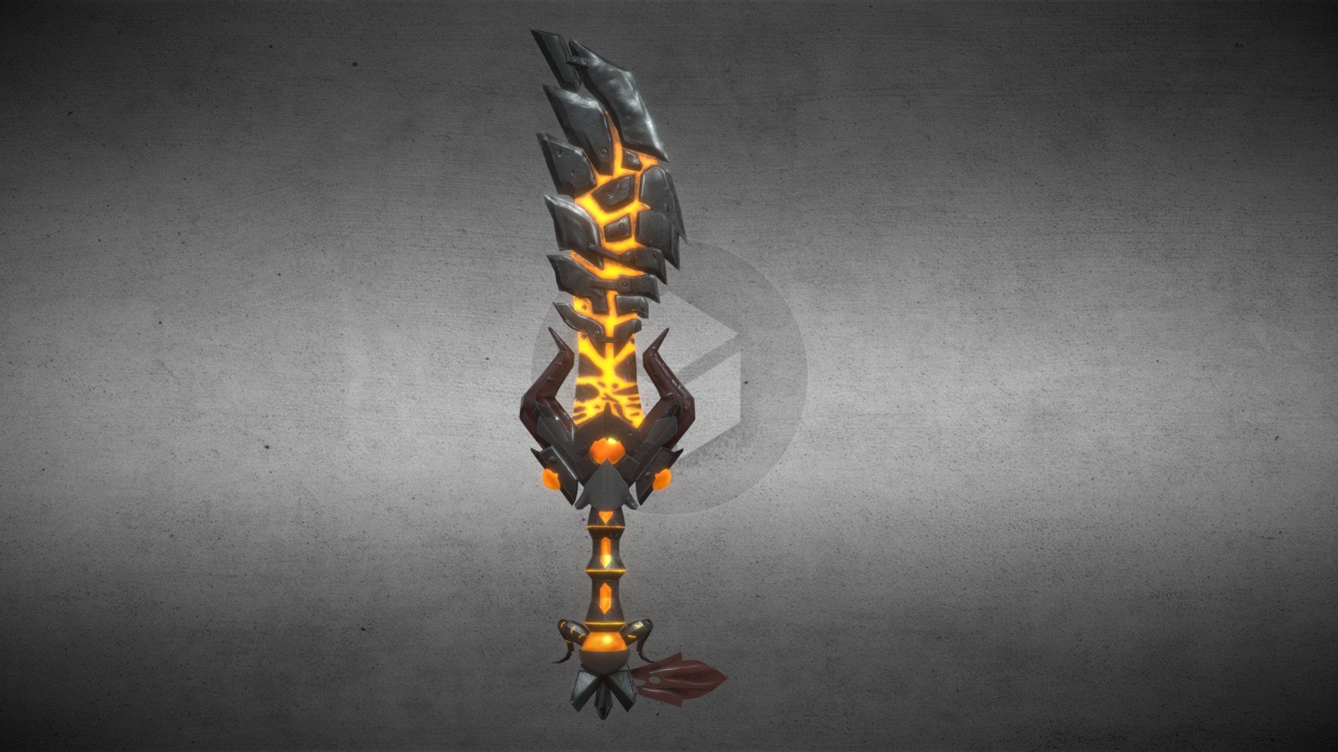Deathwing sword (World of warcraft) - 3D model by jai.Kalra [e13454d ...