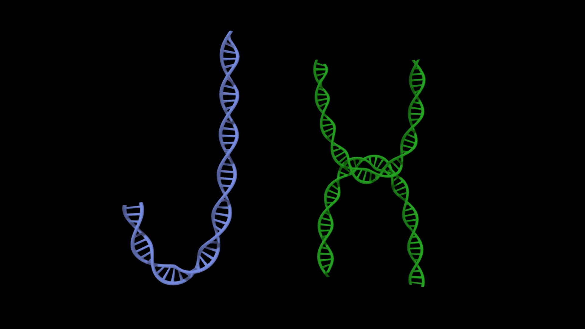 "#JekyllAndHyde, a DNA Comparison" - 3D model by Mad Squid (@MadSquid ...
