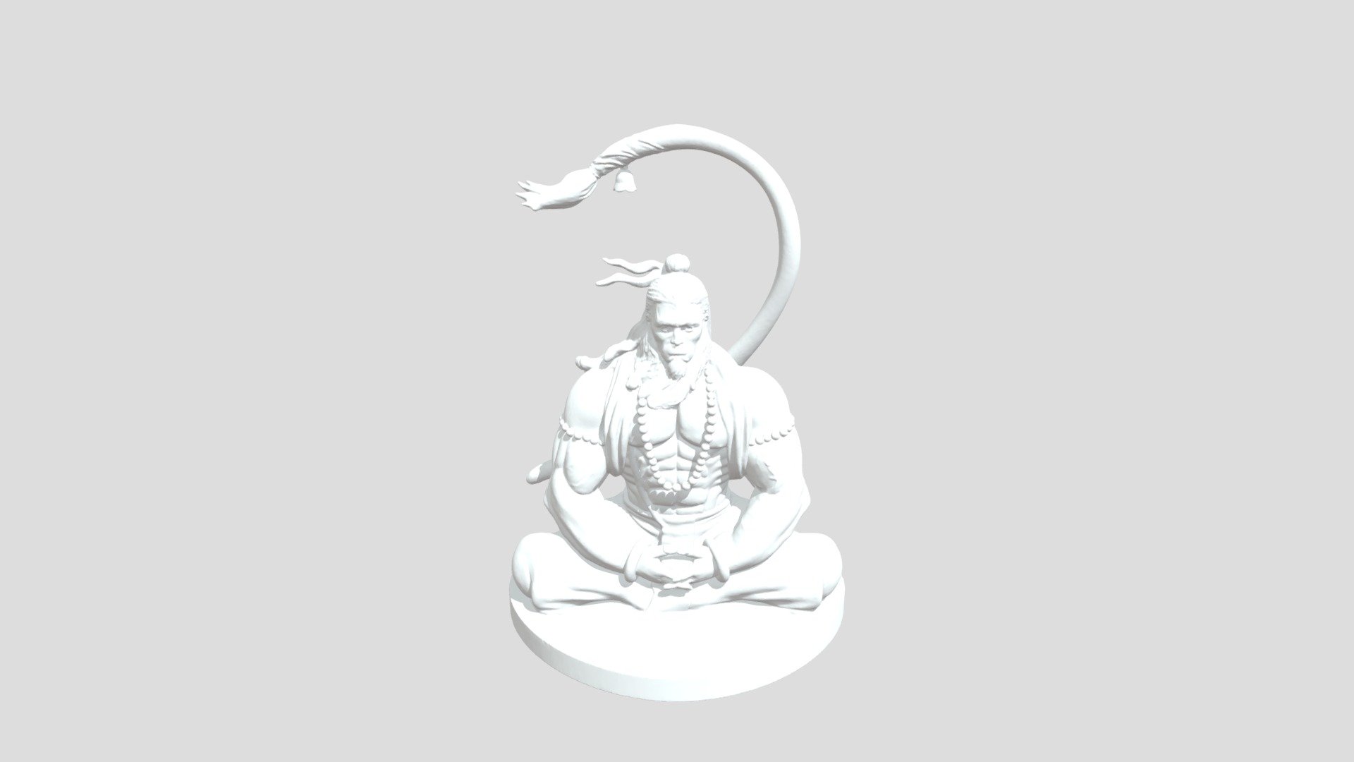 Divine Meditation - Download Free 3D model by Pavantej [e134e51 ...