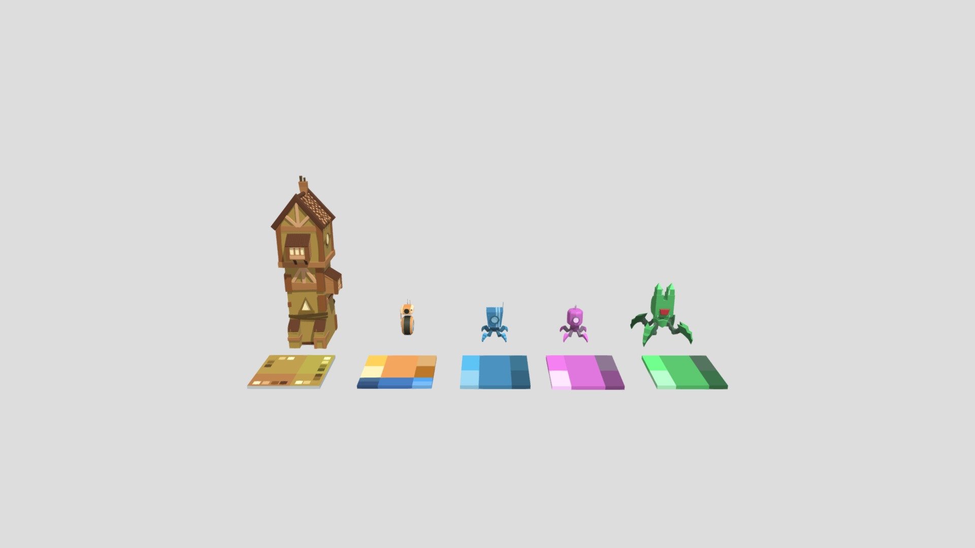 [XYZ] 5 color drafts - Download Free 3D model by fksociety [e135a72 ...