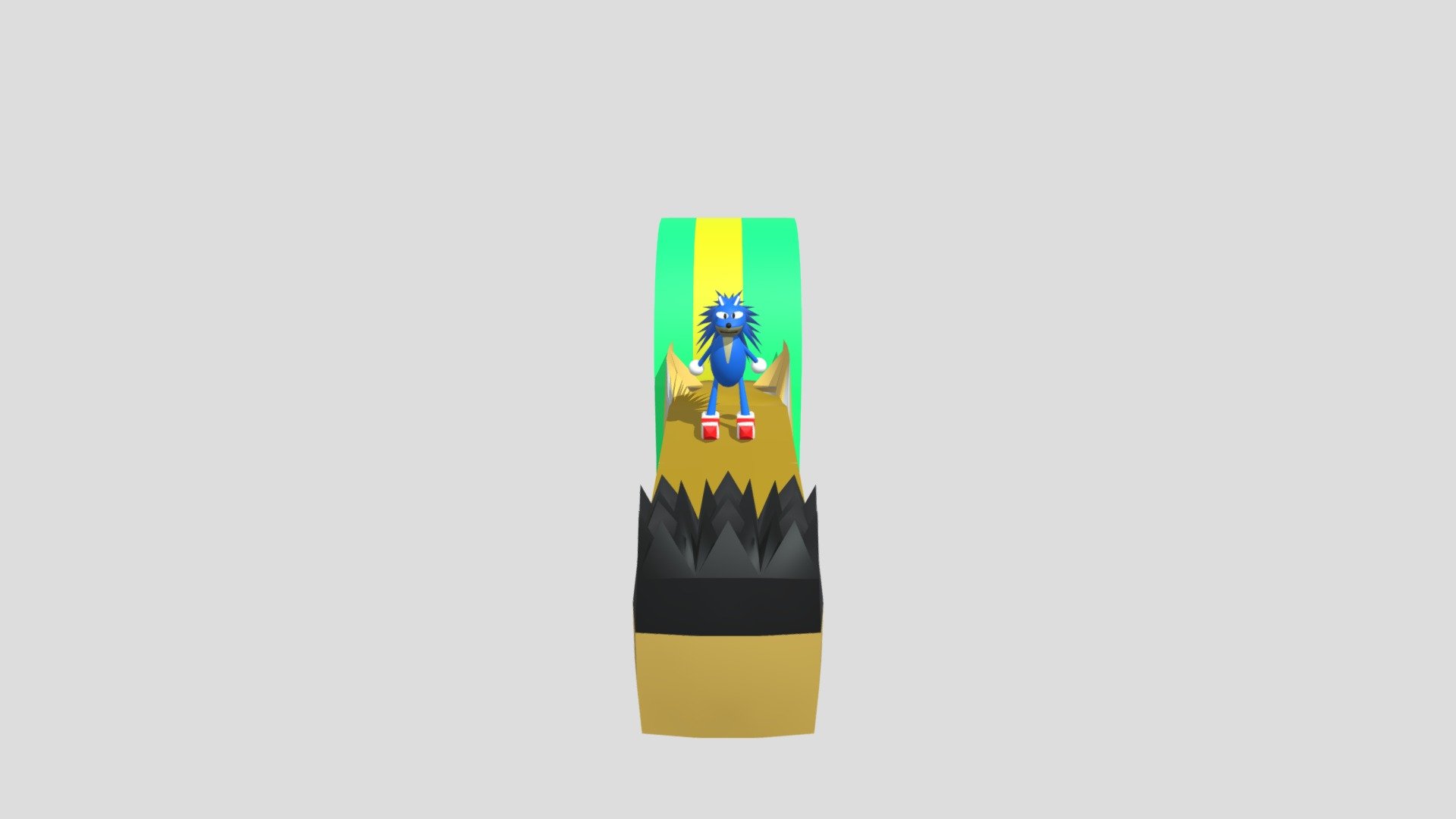 Sonic Poly Modeling & Editing - Download Free 3D model by TheJuggernaut ...