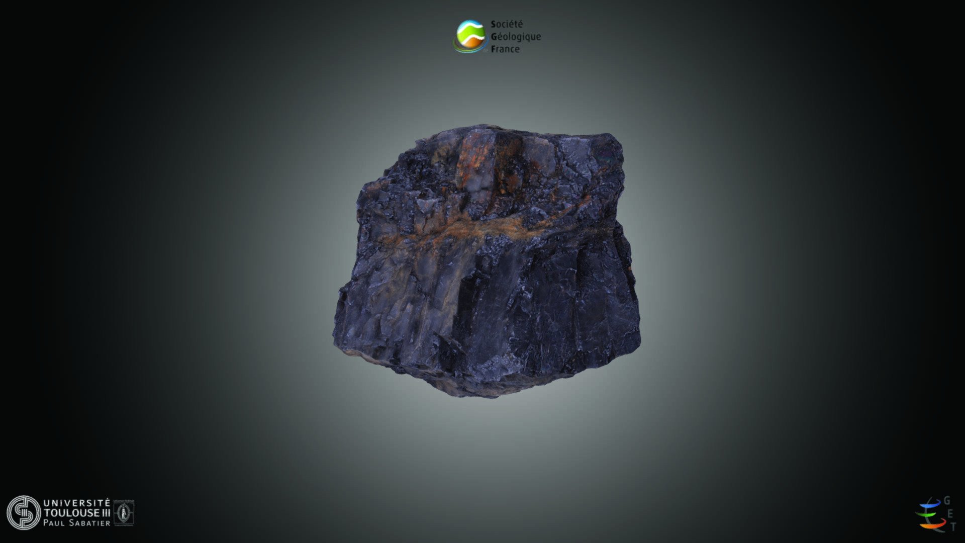 Roche - Anthracite - Download Free 3D model by Société Géologique de France (@sgfrance) [e13796e ...