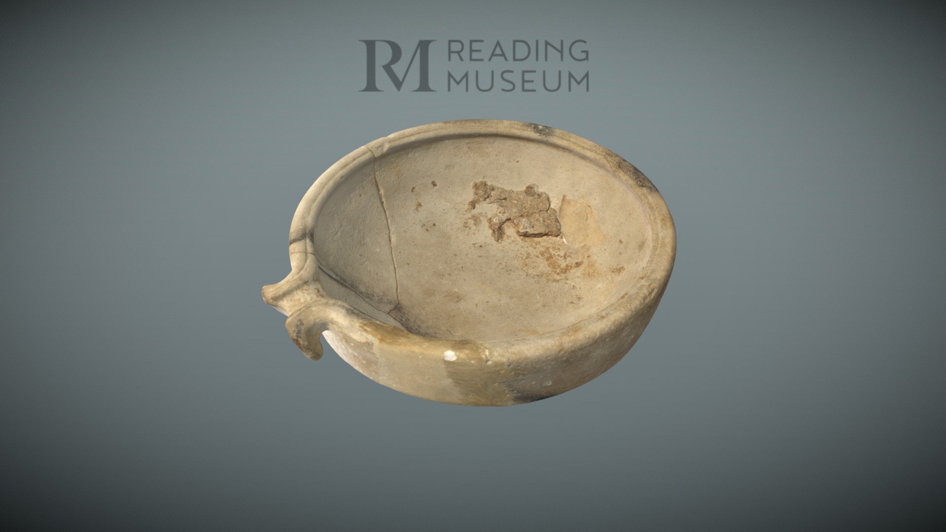 Roman mortarium with food remains - 3D model by ReadingMuseum [e139176 ...