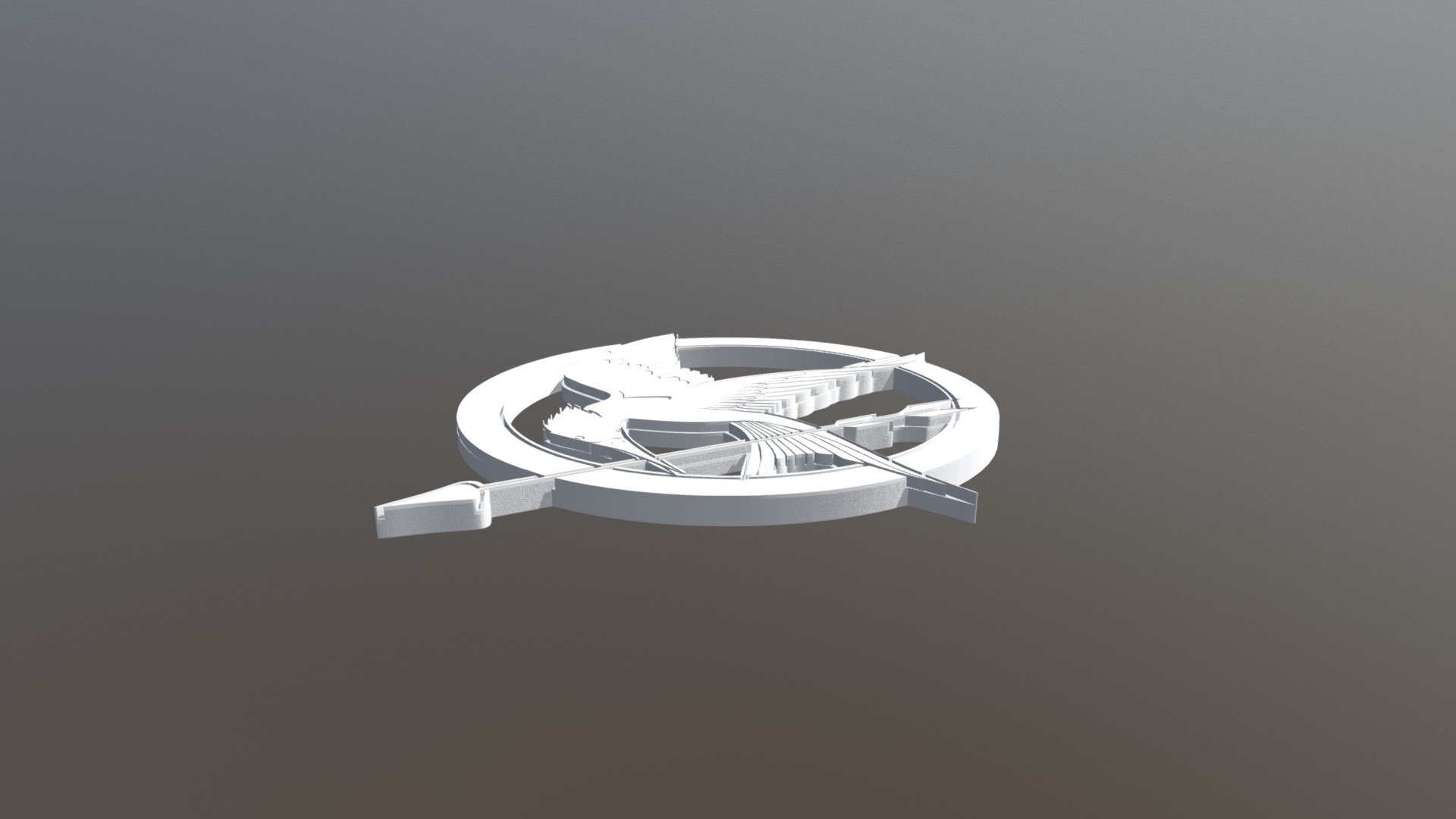 Mocking Jay Pin (1) - Download Free 3D model by fasteddy [e13a2a0 ...