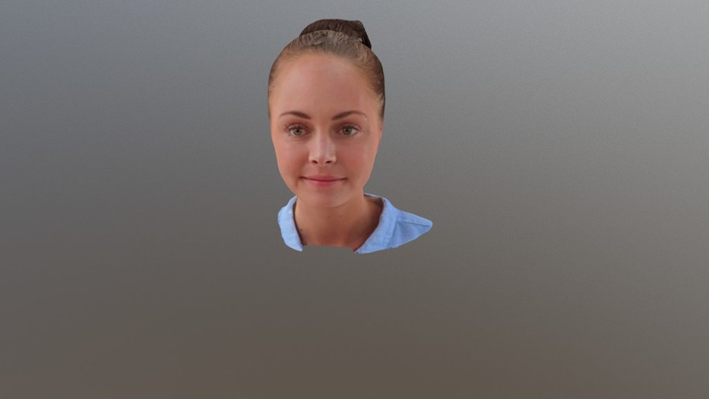 Head scan example 1 - 3D model by Dnguon [e13bbd8] - Sketchfab