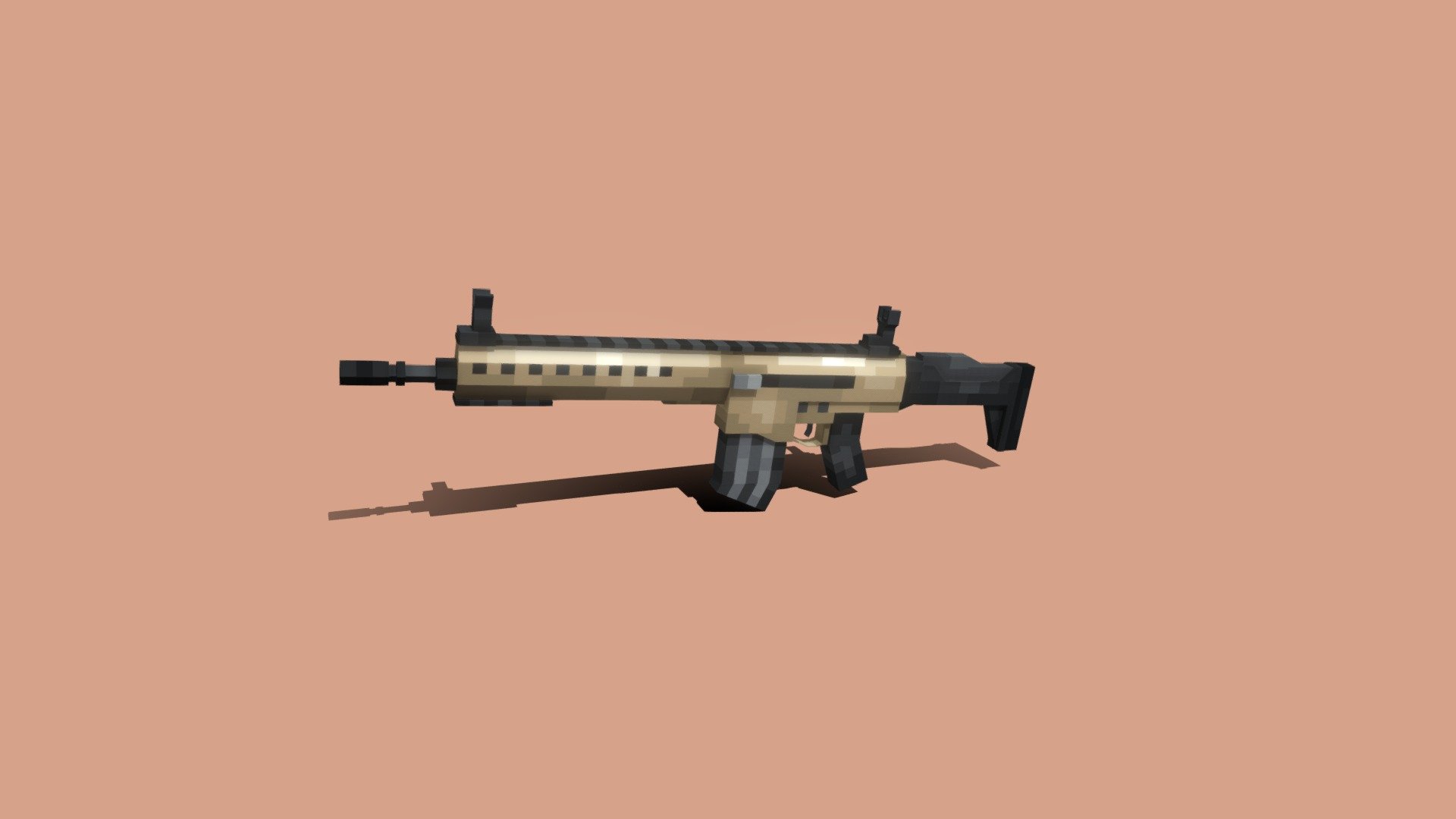 DRD Tactical Paratus Tan - 3D model by BananVovan [e13ddd5] - Sketchfab