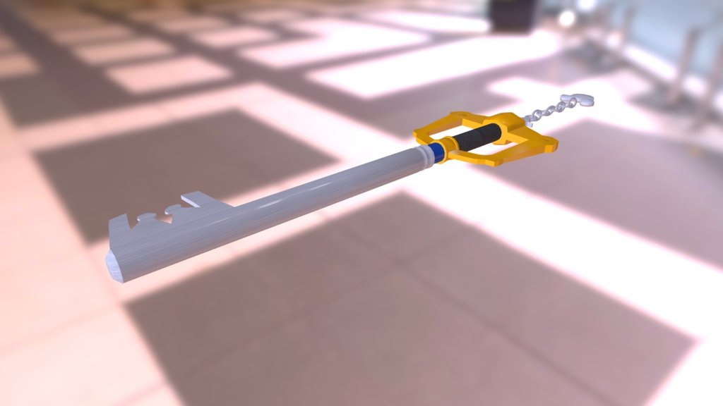 Keyblade - 3D model by eeveechaaaan [e13e912] - Sketchfab