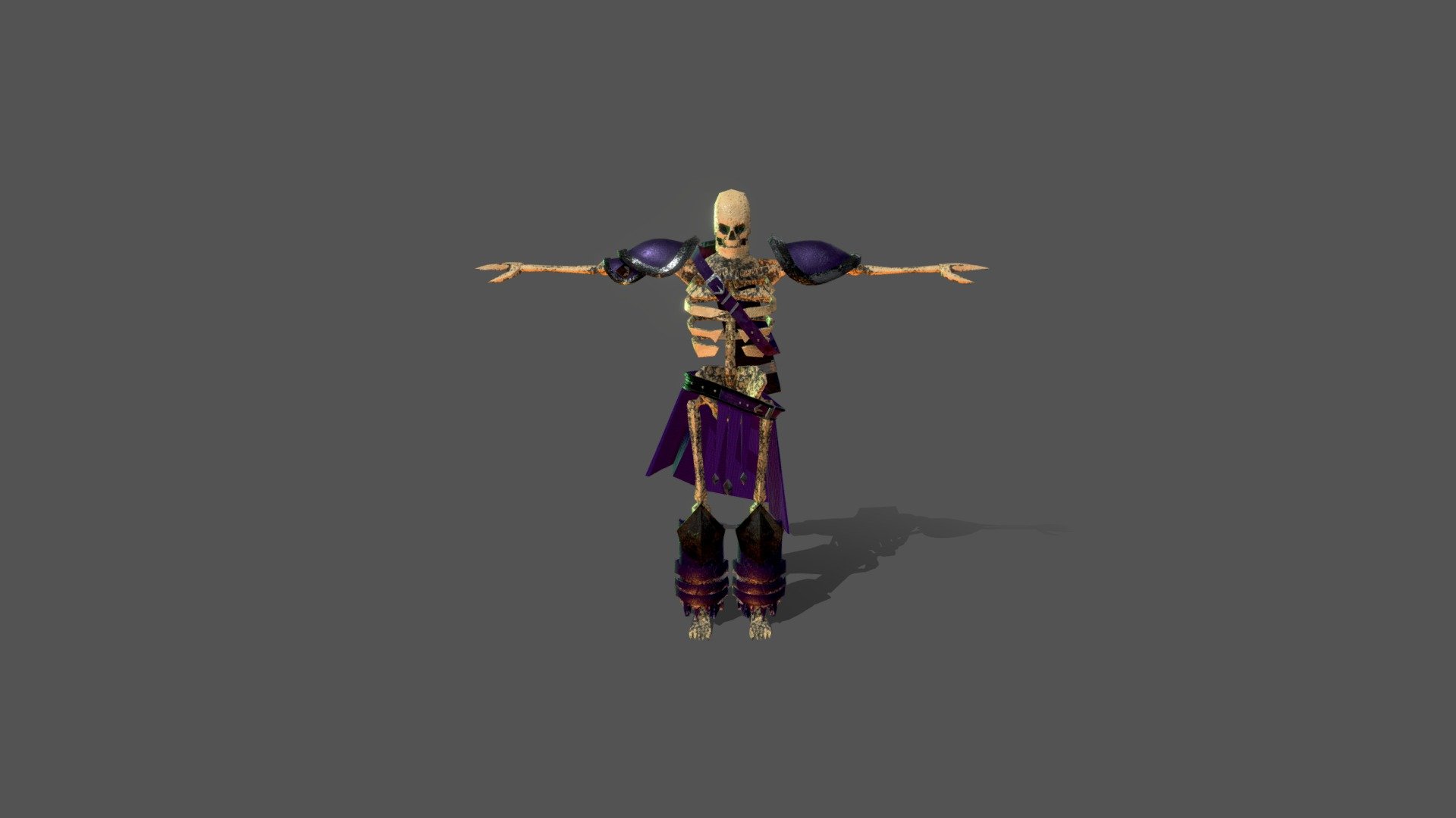 Forerunner: Enemy - Skeleton Mesh - 3D model by JahshanA [e13f3a5] - Sketchfab