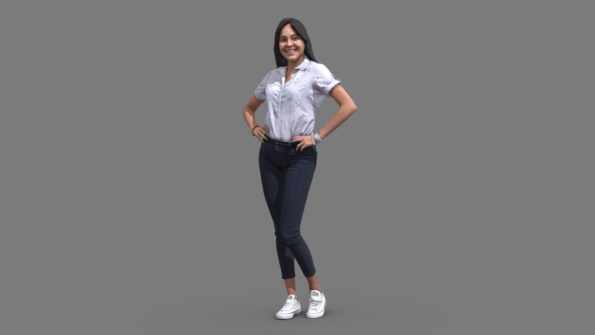 3D scanning to print in any method (woman) - Buy Royalty Free 3D model ...