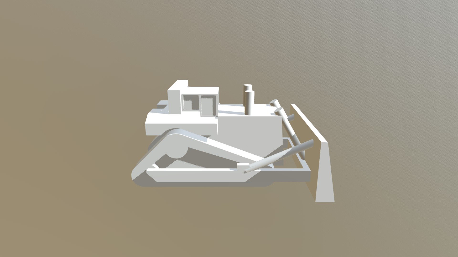 CAT D11T Bull Dozer - 3D model by TwistedMike [e1402ff] - Sketchfab