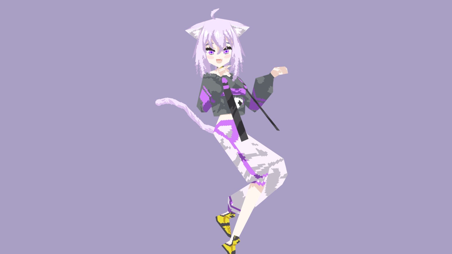 nekomata okayu (hololive) - Download Free 3D model by chained_tan (@ch ...