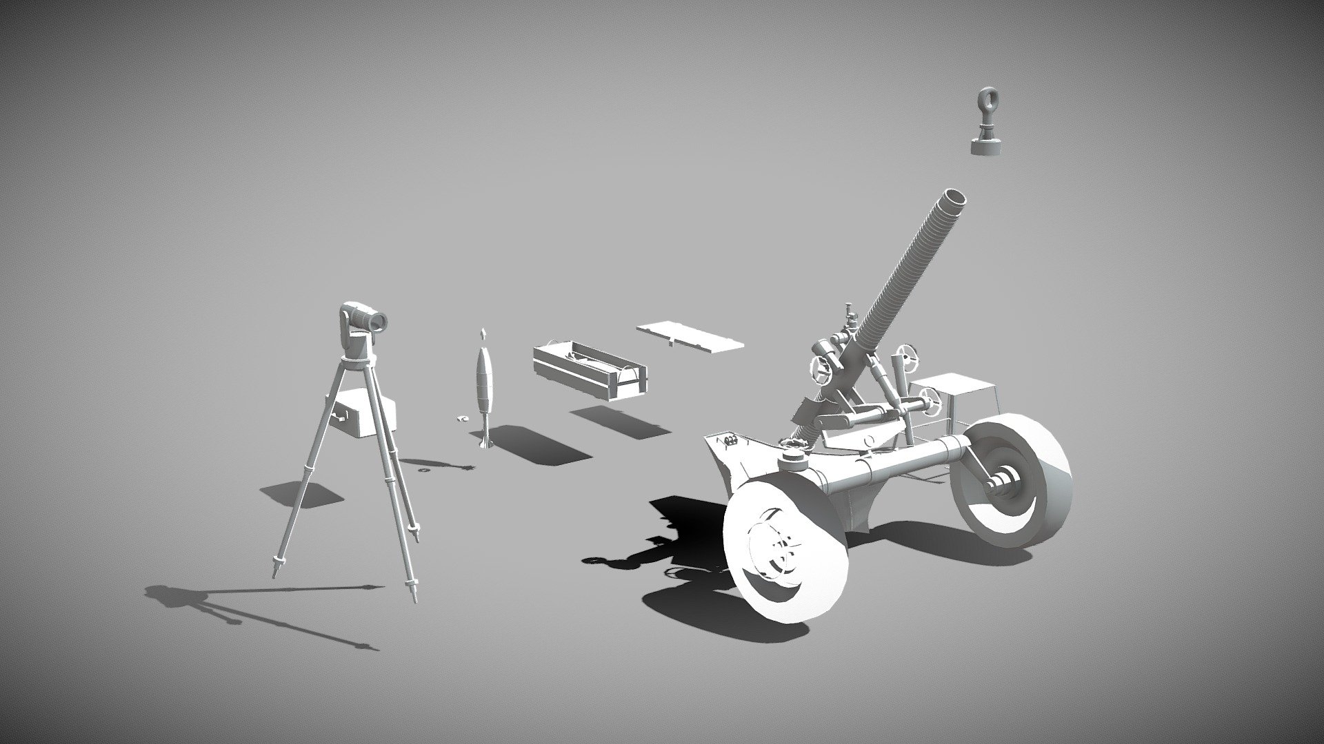 RT-61 120mm Mortar - 3D model by EXcalibur117 [e1429ca] - Sketchfab
