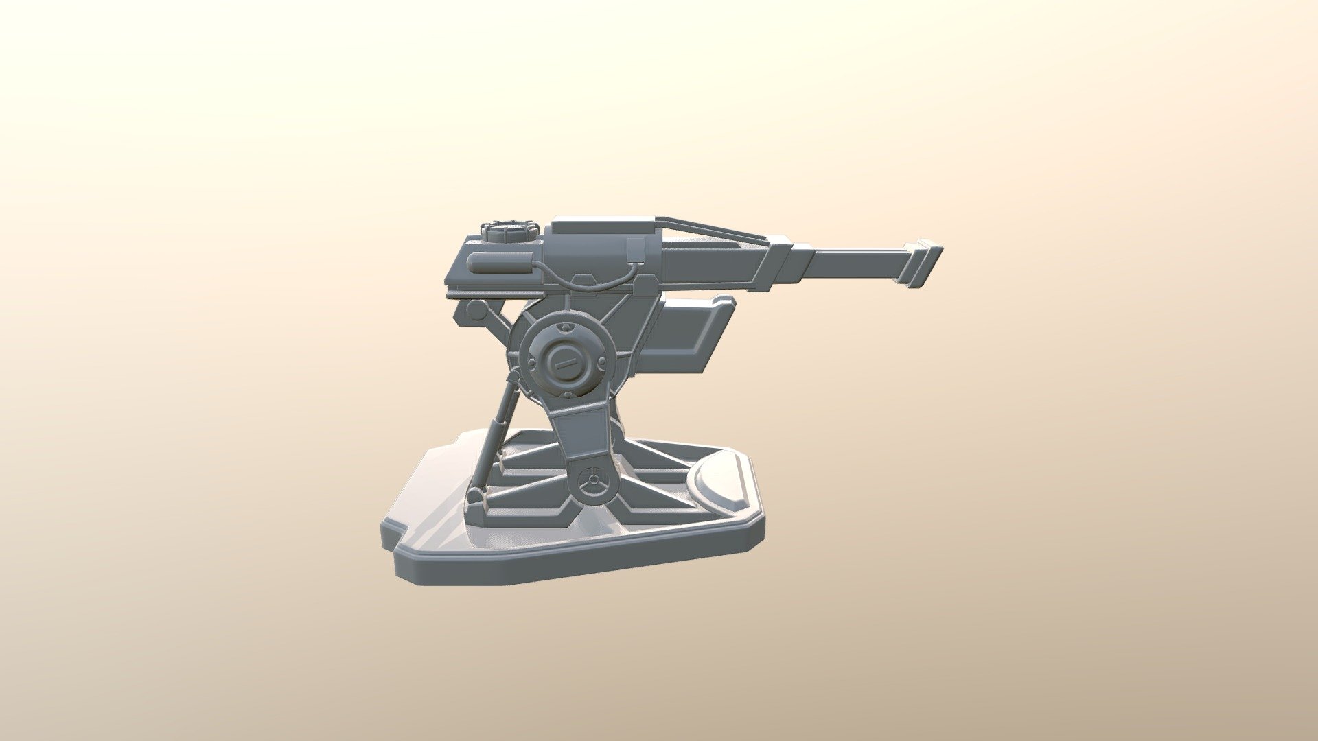 Gas Cannon - Download Free 3D model by azvor [e143137] - Sketchfab