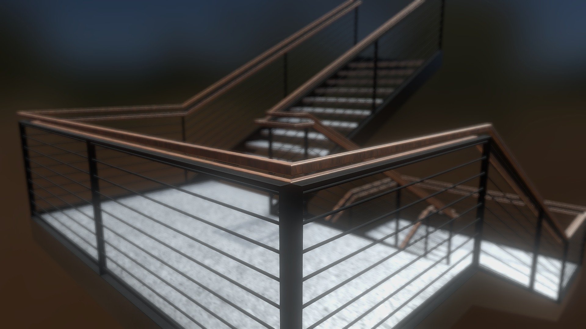Staircase Module - Download Free 3D model by loganh96 [e143345] - Sketchfab