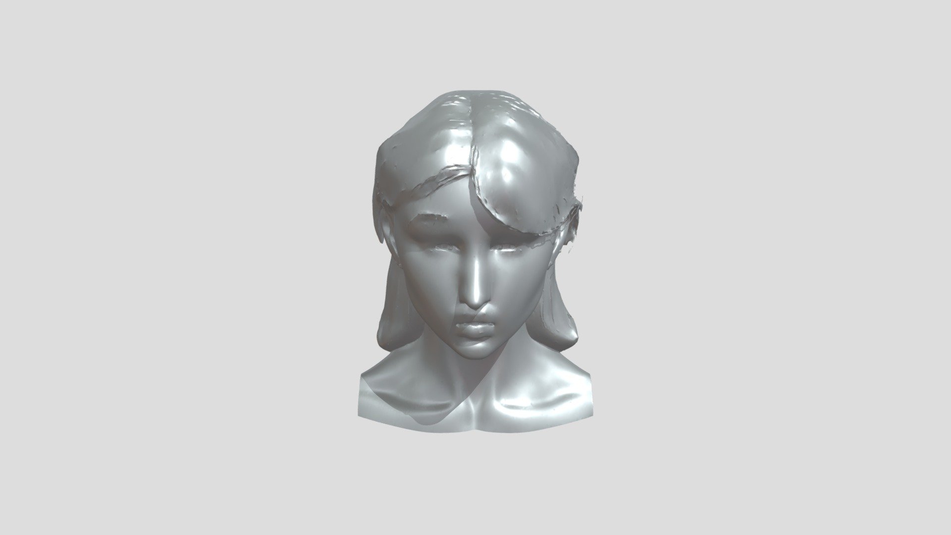 human upper torso and head - 3D model by melissafernandabezerra2 ...
