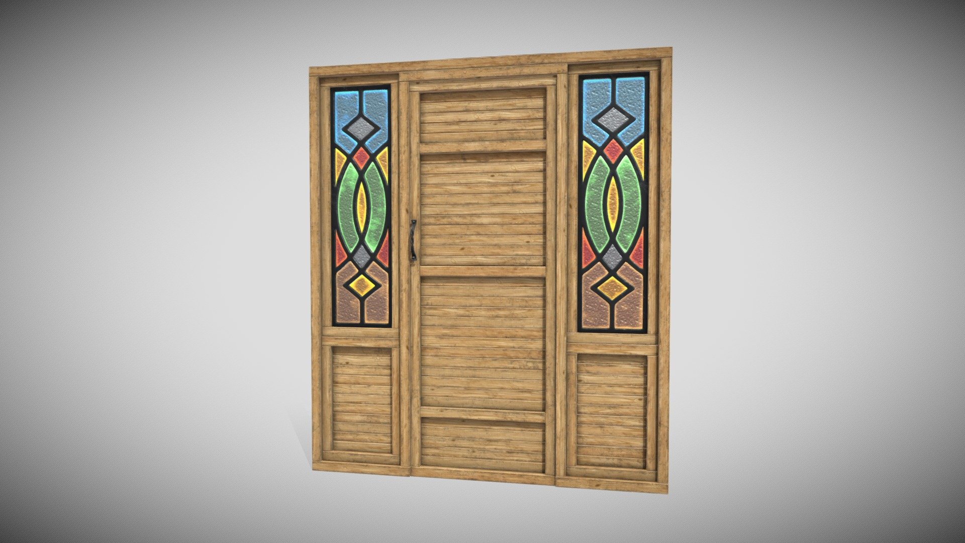 Door_ Simple_ Glassed - Buy Royalty Free 3D model by Francesco ...