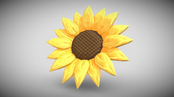 Sunflower 3D models - Sketchfab