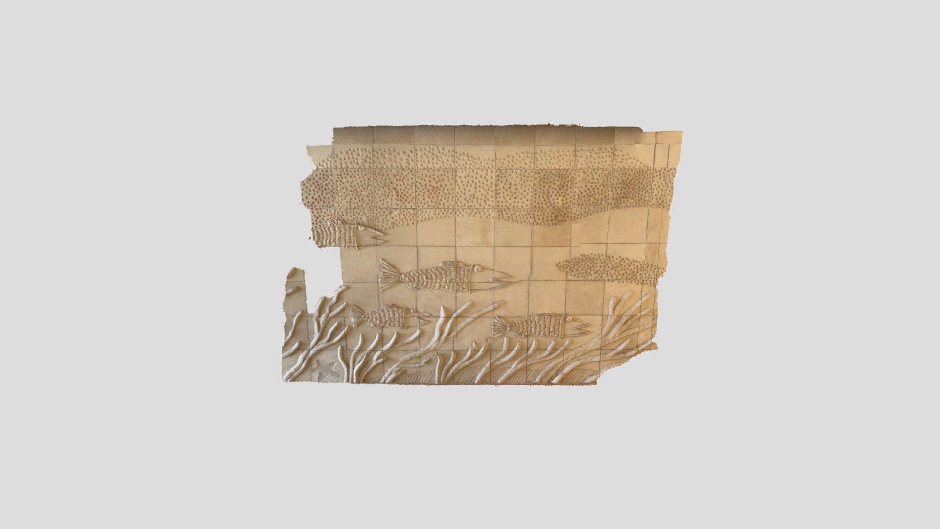 bas relief fish wall - Download Free 3D model by c colbert (@candice ...