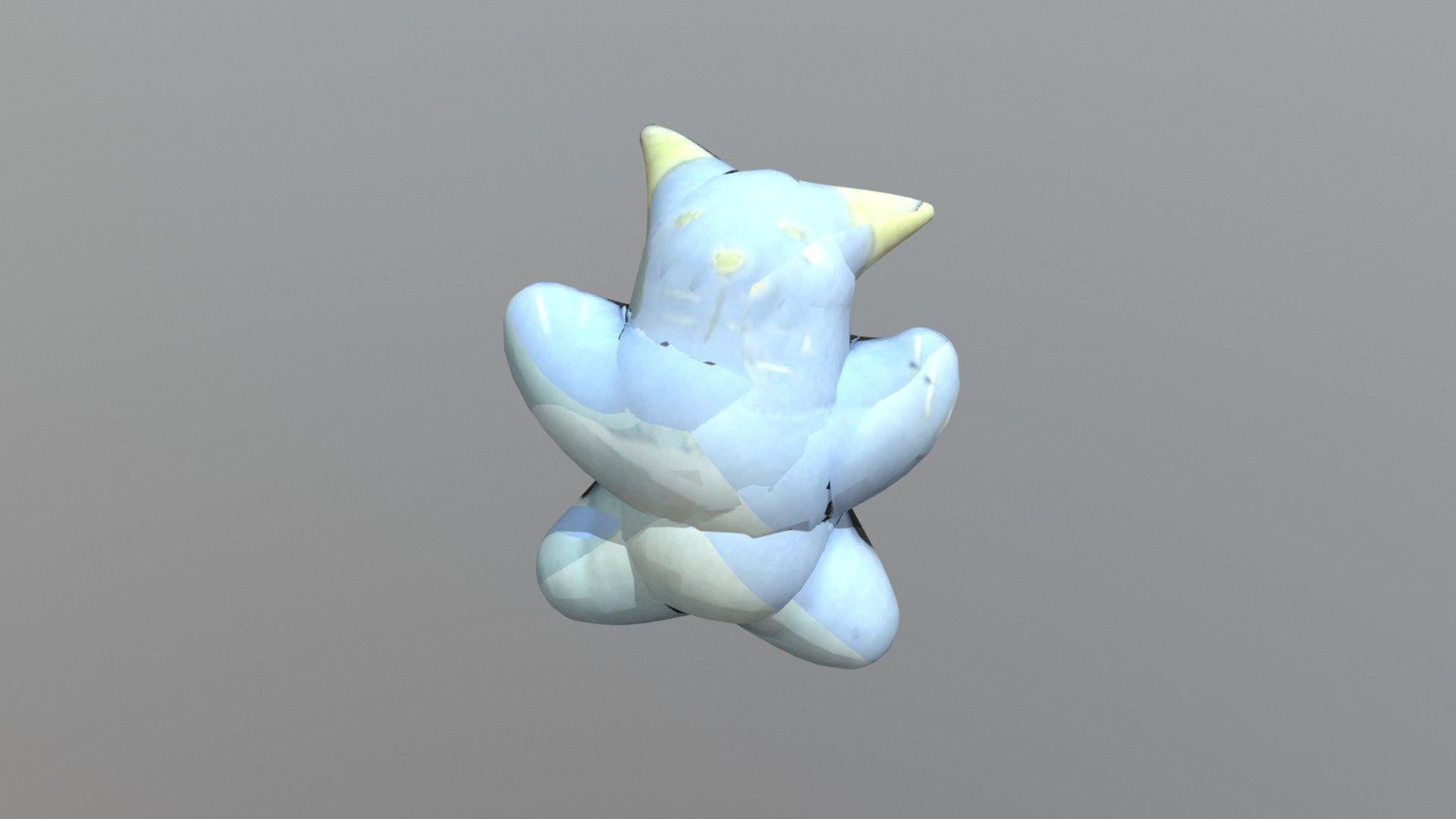 Blue cat (incomplete) - 3D model by xfj106 (@jfayer) [e144e22] - Sketchfab