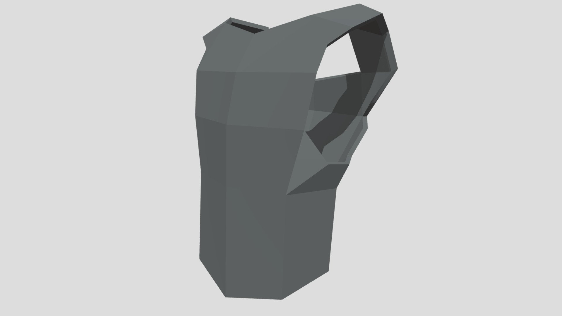 low poly chest plate mesh - Download Free 3D model by leoxx300 [e145fb7 ...