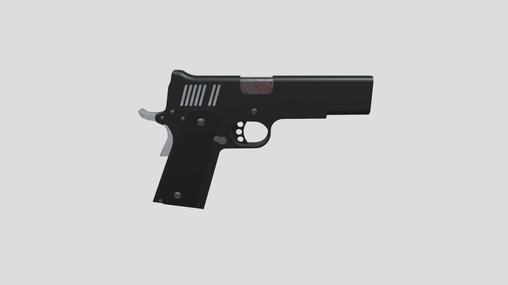 Simple Pistol - Download Free 3D model by Hana_3D [e14732d] - Sketchfab