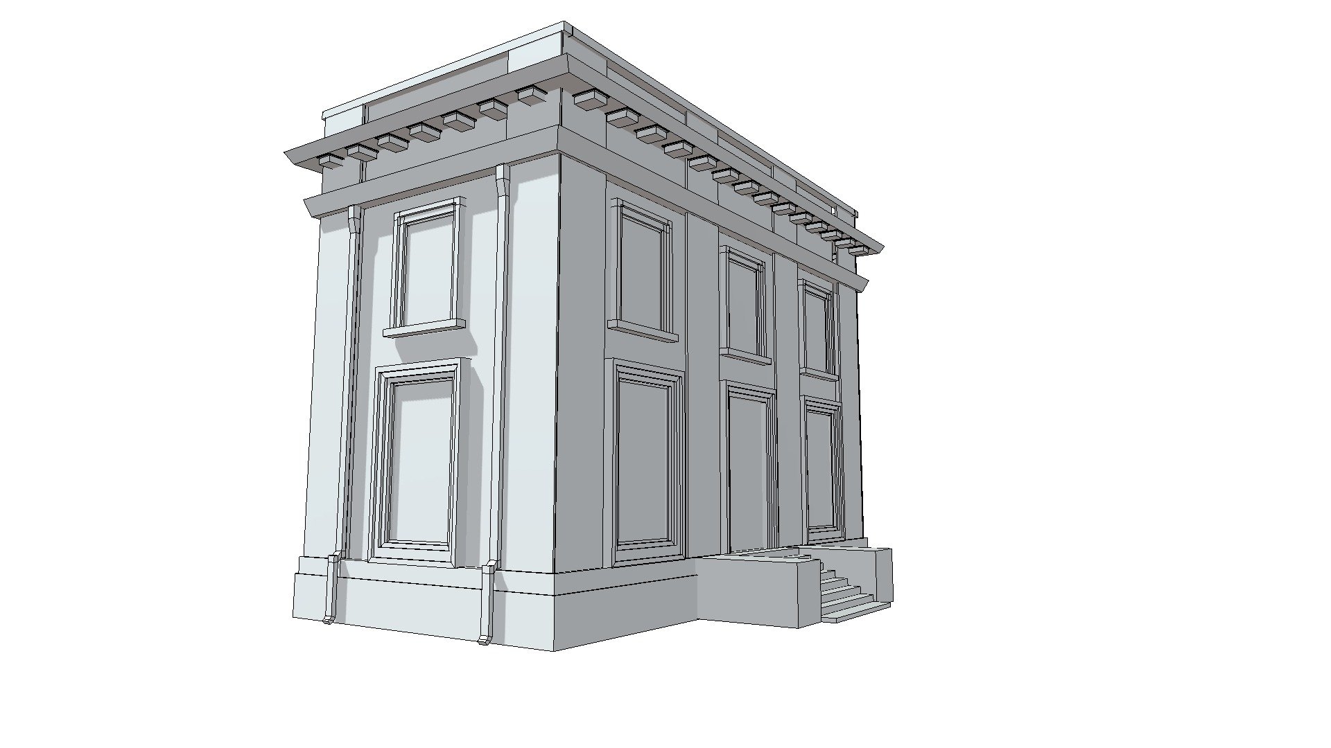 Livingston Building - 3D model by TheFailedArchitect [e1478a4] - Sketchfab
