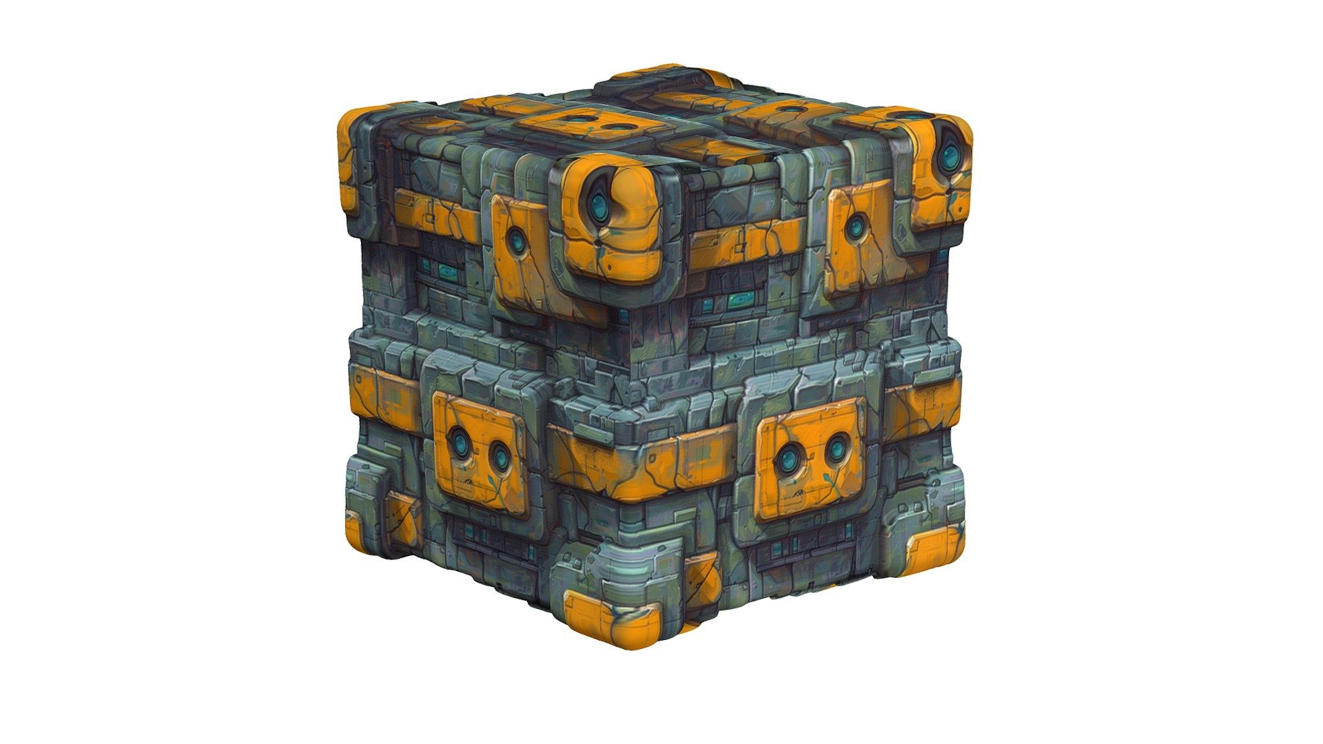 Stylized Wall Seamless Texture - Buy Royalty Free 3D model by zames1992 ...