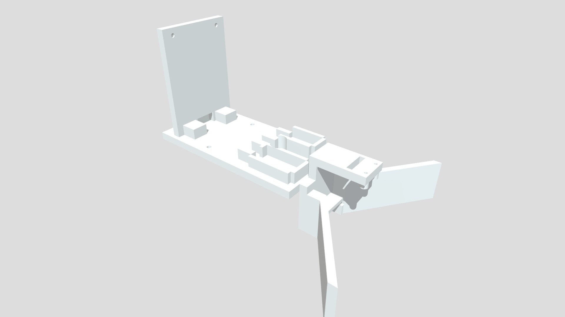 Robot Chassis Mount - 3D model by jemery.dev [e14f489] - Sketchfab