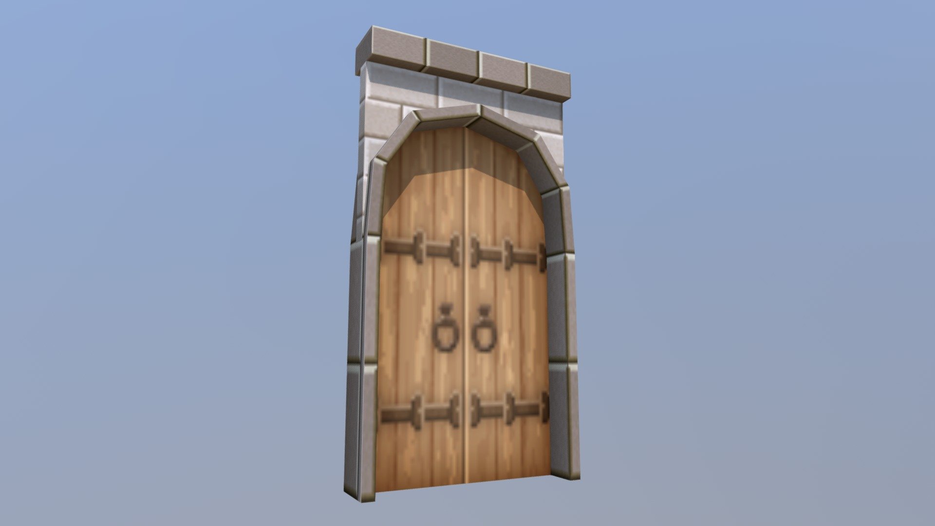 Castle Door - 3D model by SmileBoom_SGB [e14f4a9] - Sketchfab
