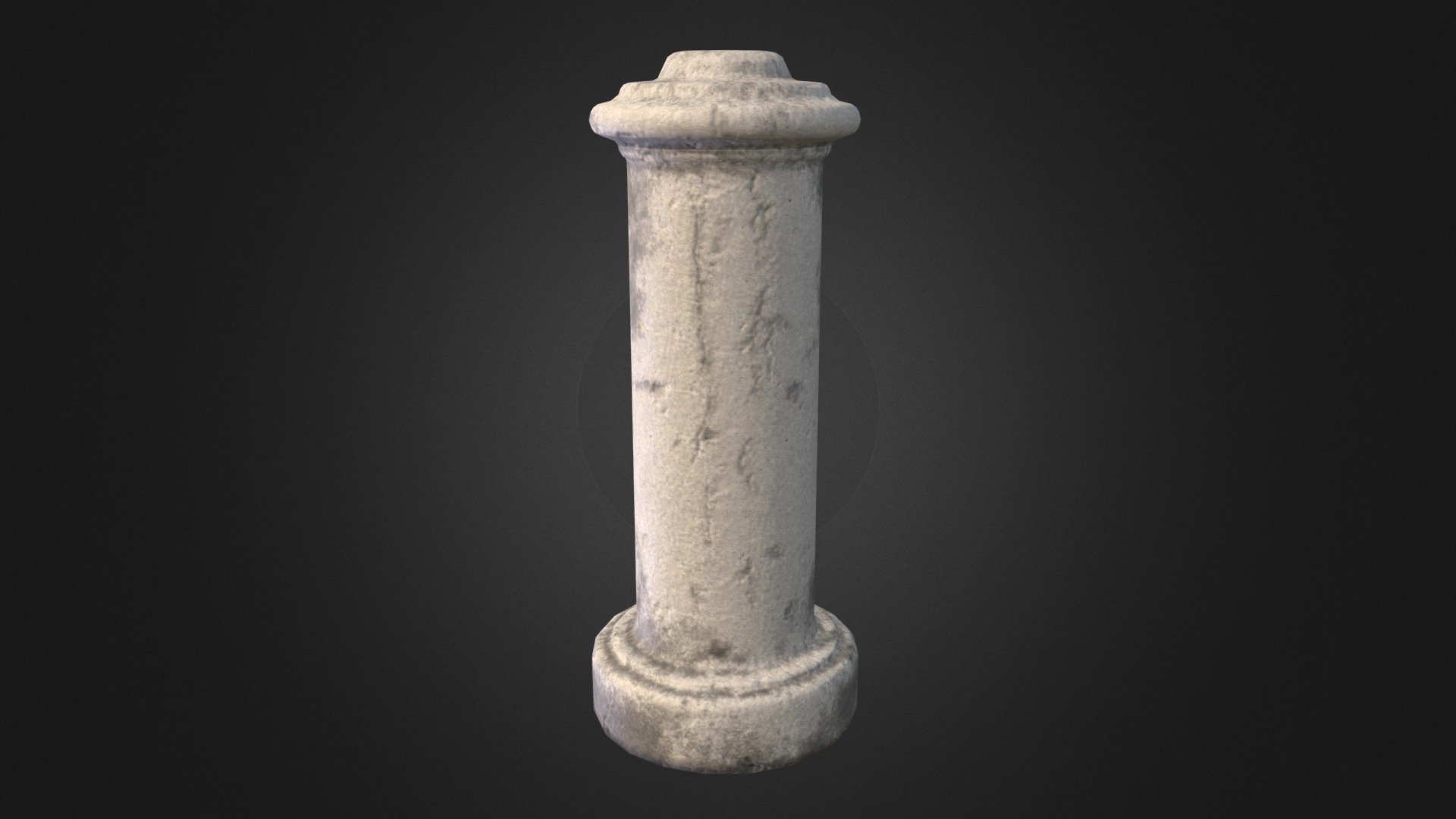 Stone Pillar - 3D model by David Q. (@davidq) [e14f890] - Sketchfab