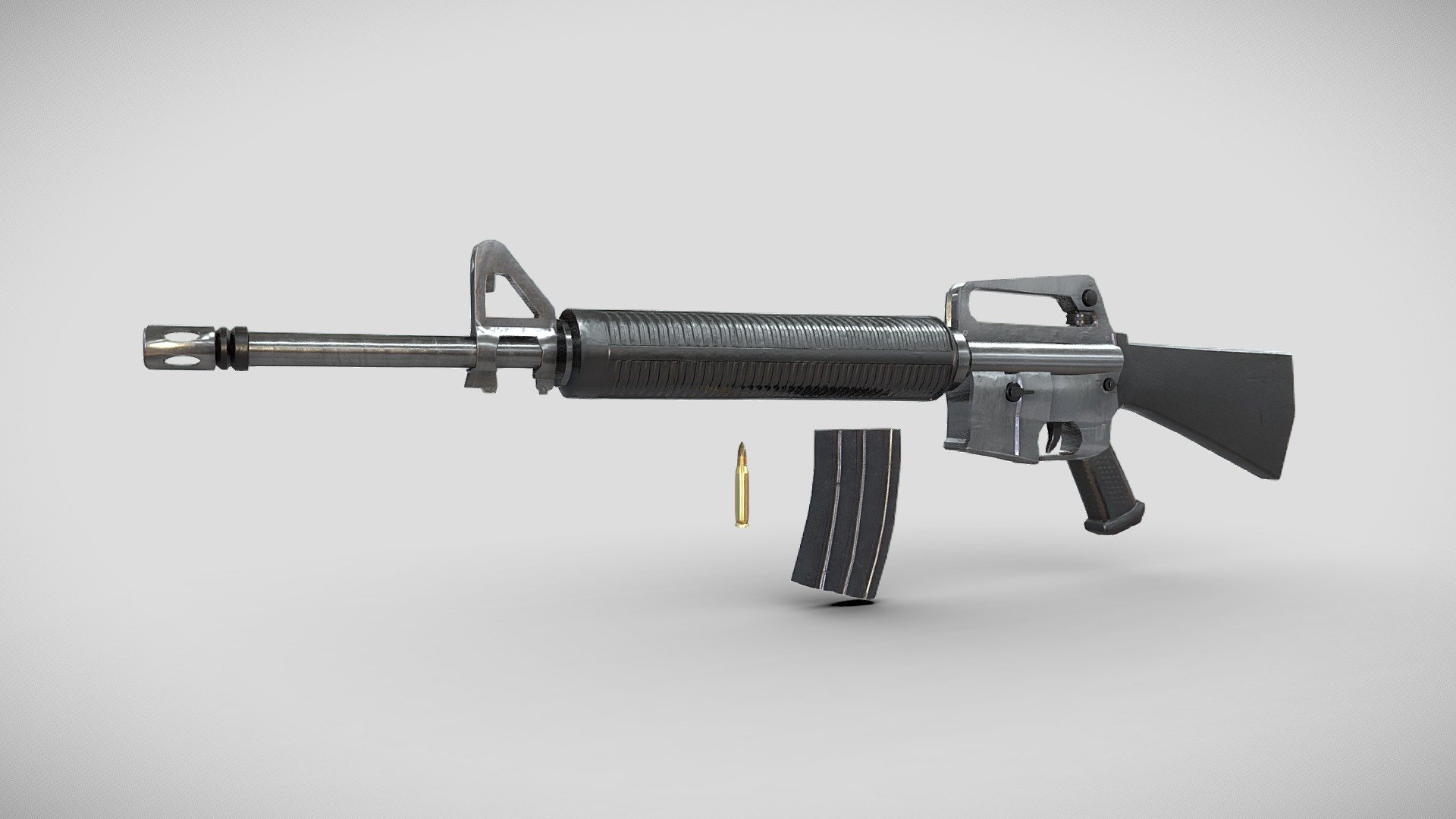 M16 - Keuzedeel - 3D model by Tristanvos [e155110] - Sketchfab