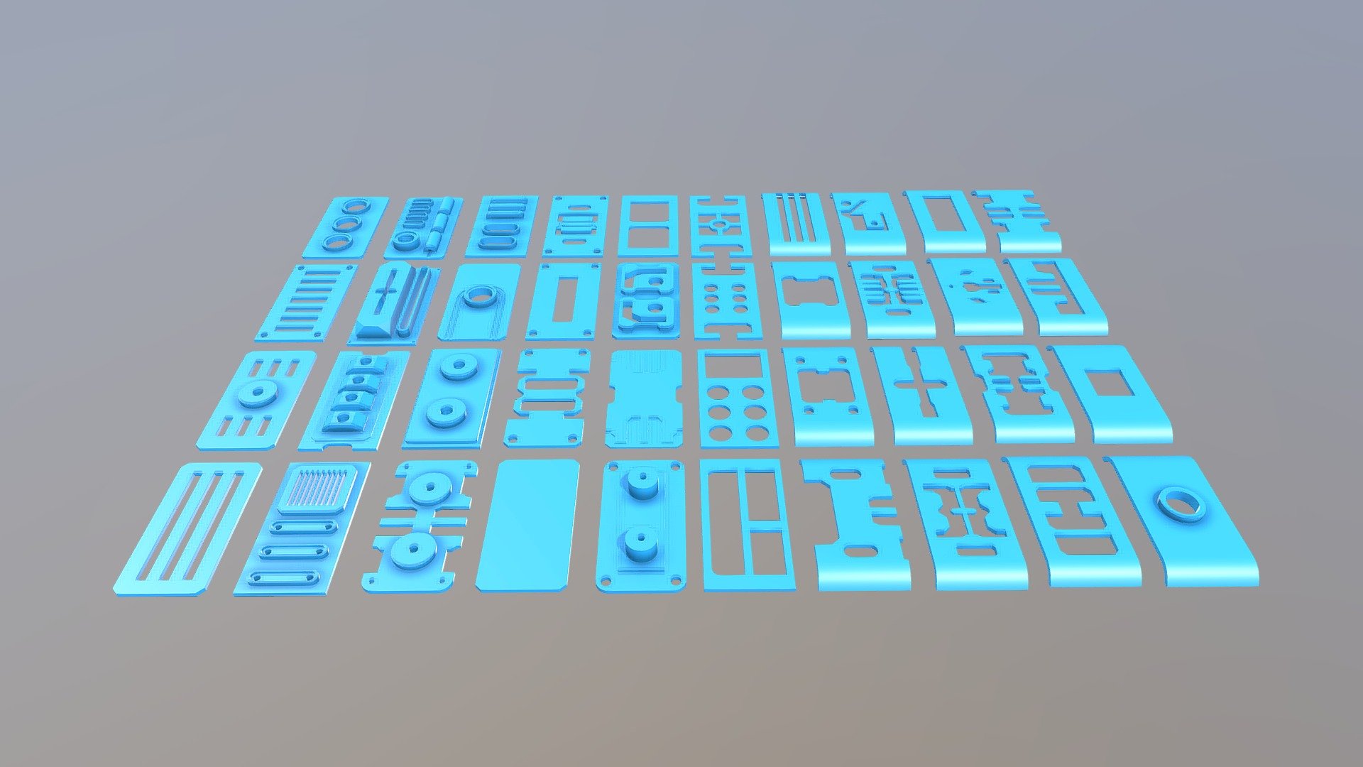 Greeble_Mechanical_Pack2 - 3D model by One Potato Kingdom Studio ...