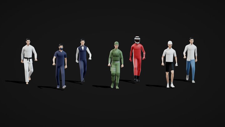 Driver 3D models - Sketchfab