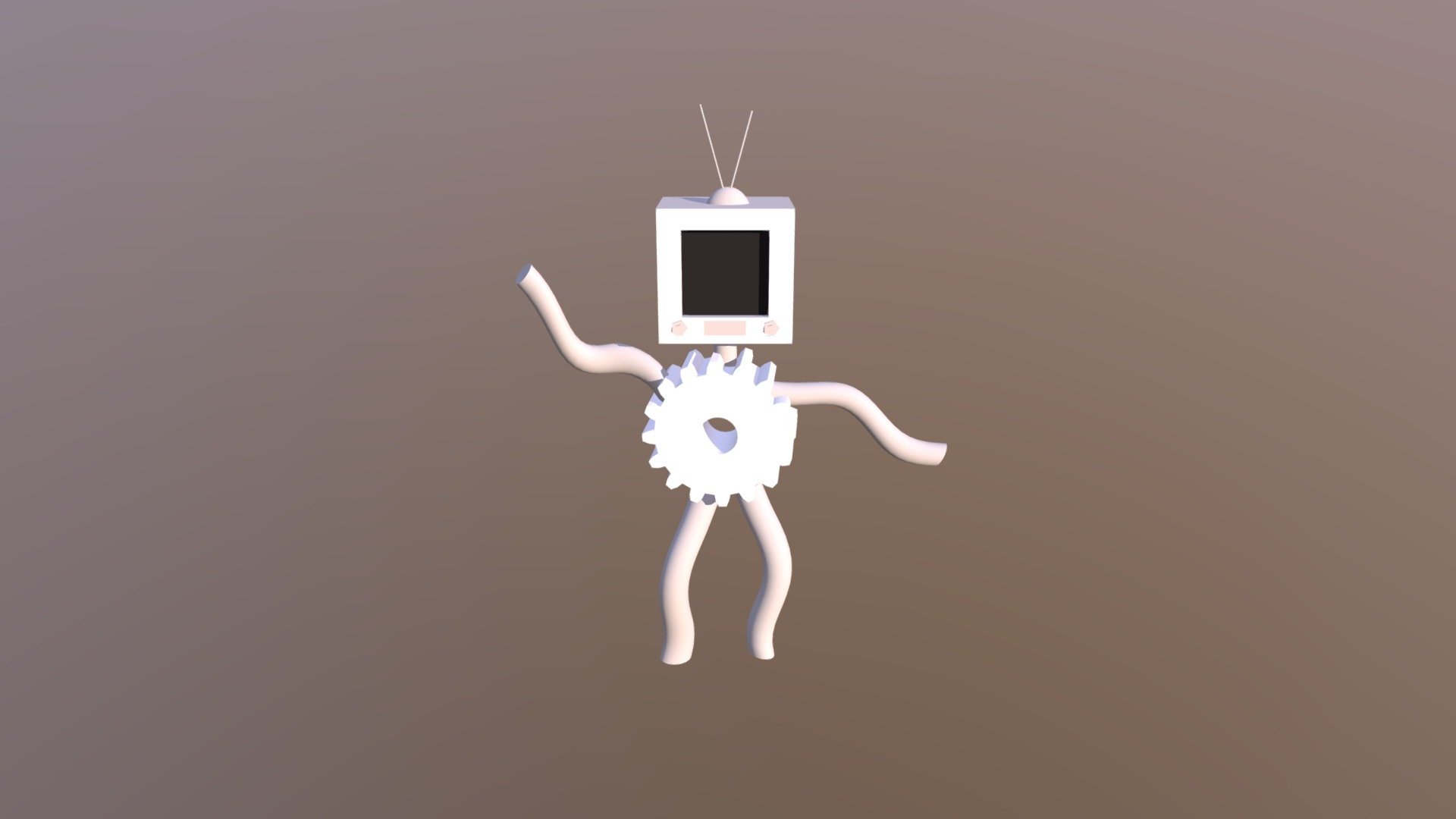 Final Tv Head - 3D model by annemariehalo [e15b4e0] - Sketchfab
