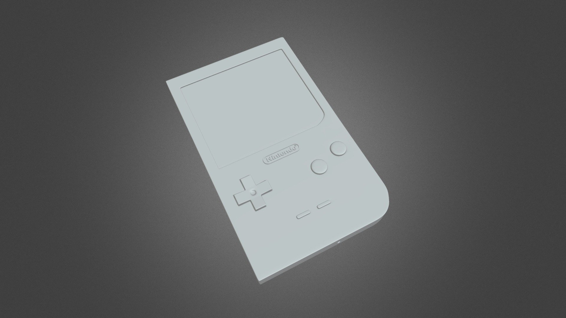 GAME BOY pocket - 3D model by LukenVillan [e15be17] - Sketchfab