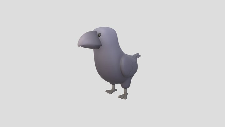 Crow 3D models - Sketchfab