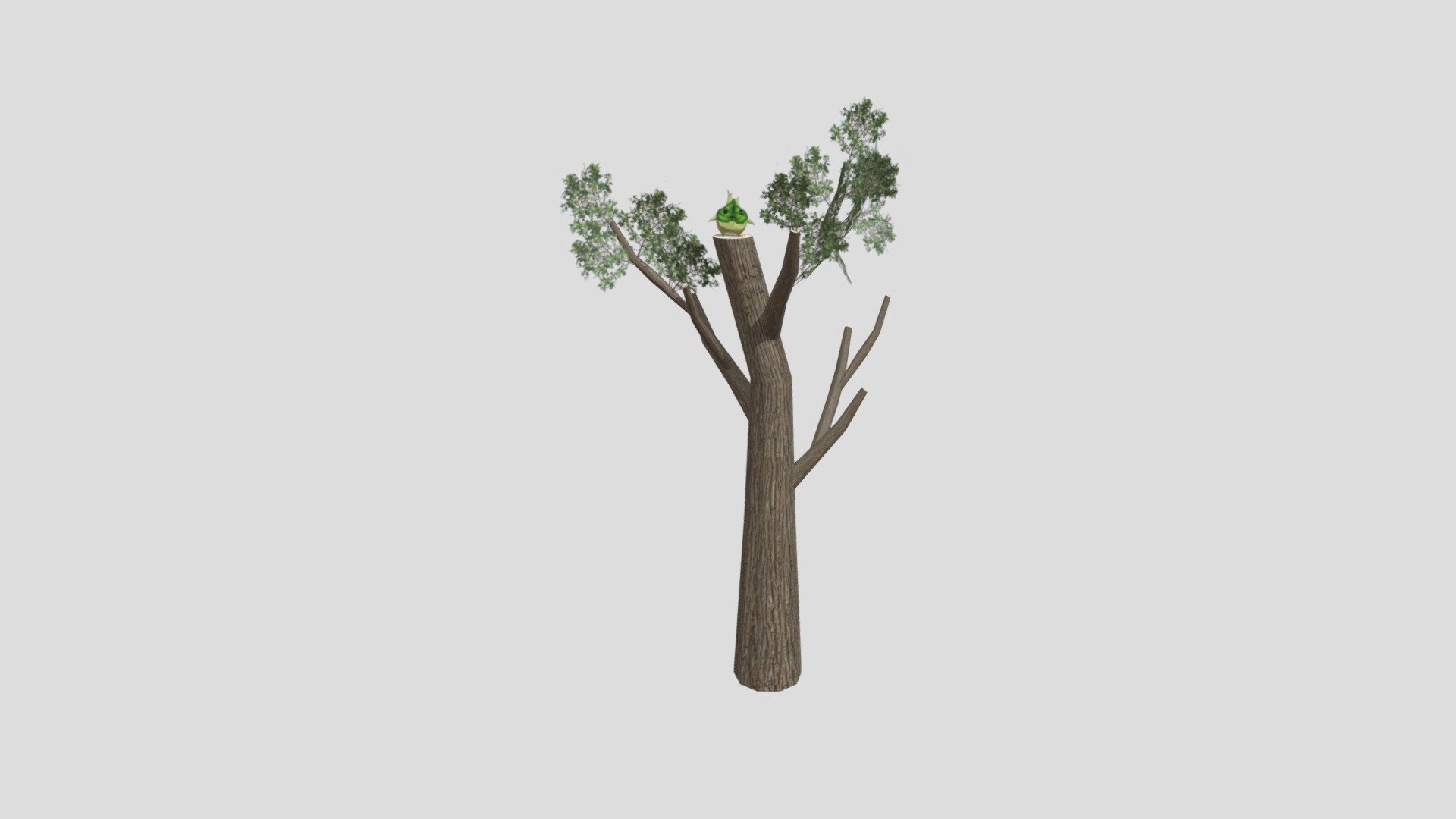 Secret Tree - 3D model by BladeCat139 [e15d229] - Sketchfab