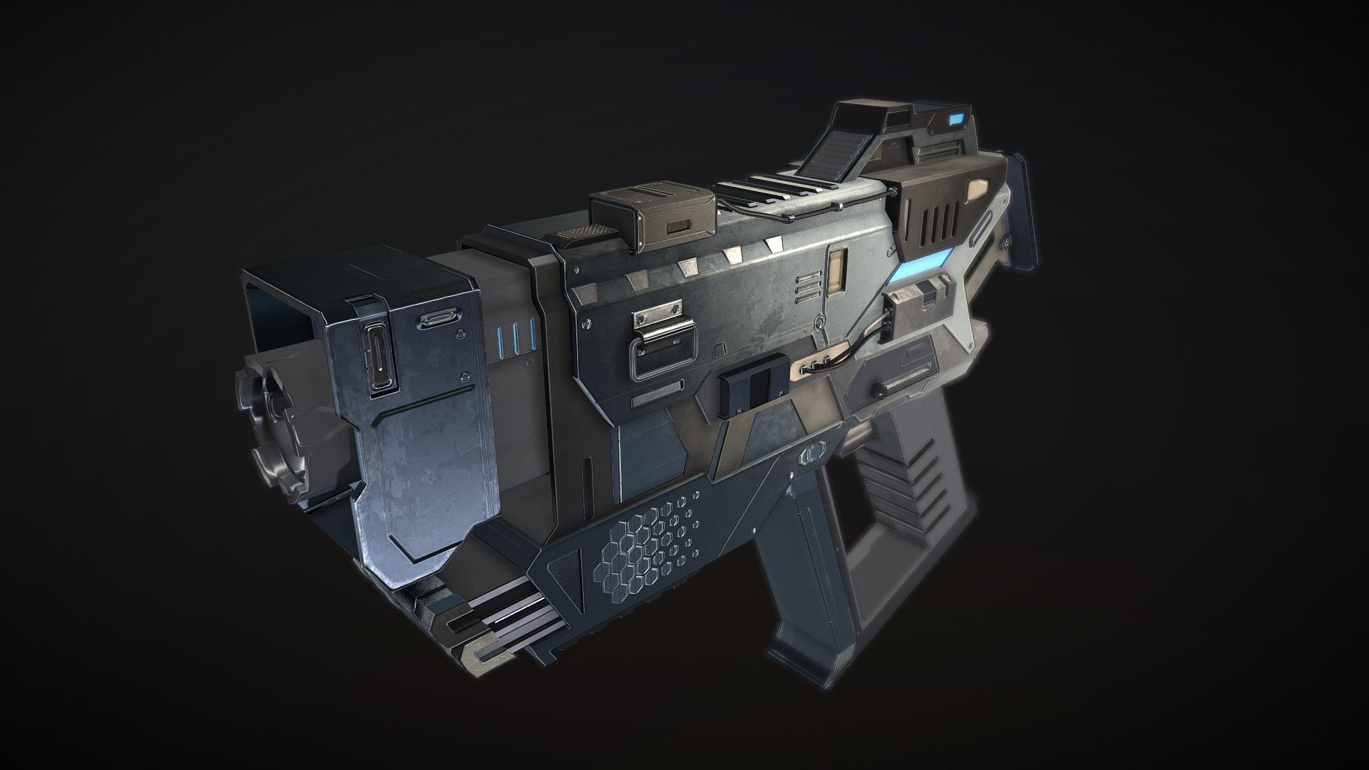 NaGun - Buy Royalty Free 3D model by Rumpelstiltskin (@rumpelshtiltshin ...
