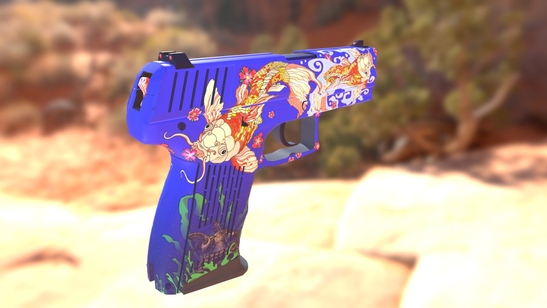 P2000 - 3D model by gocspreview (@gocs) [e15d67c] - Sketchfab