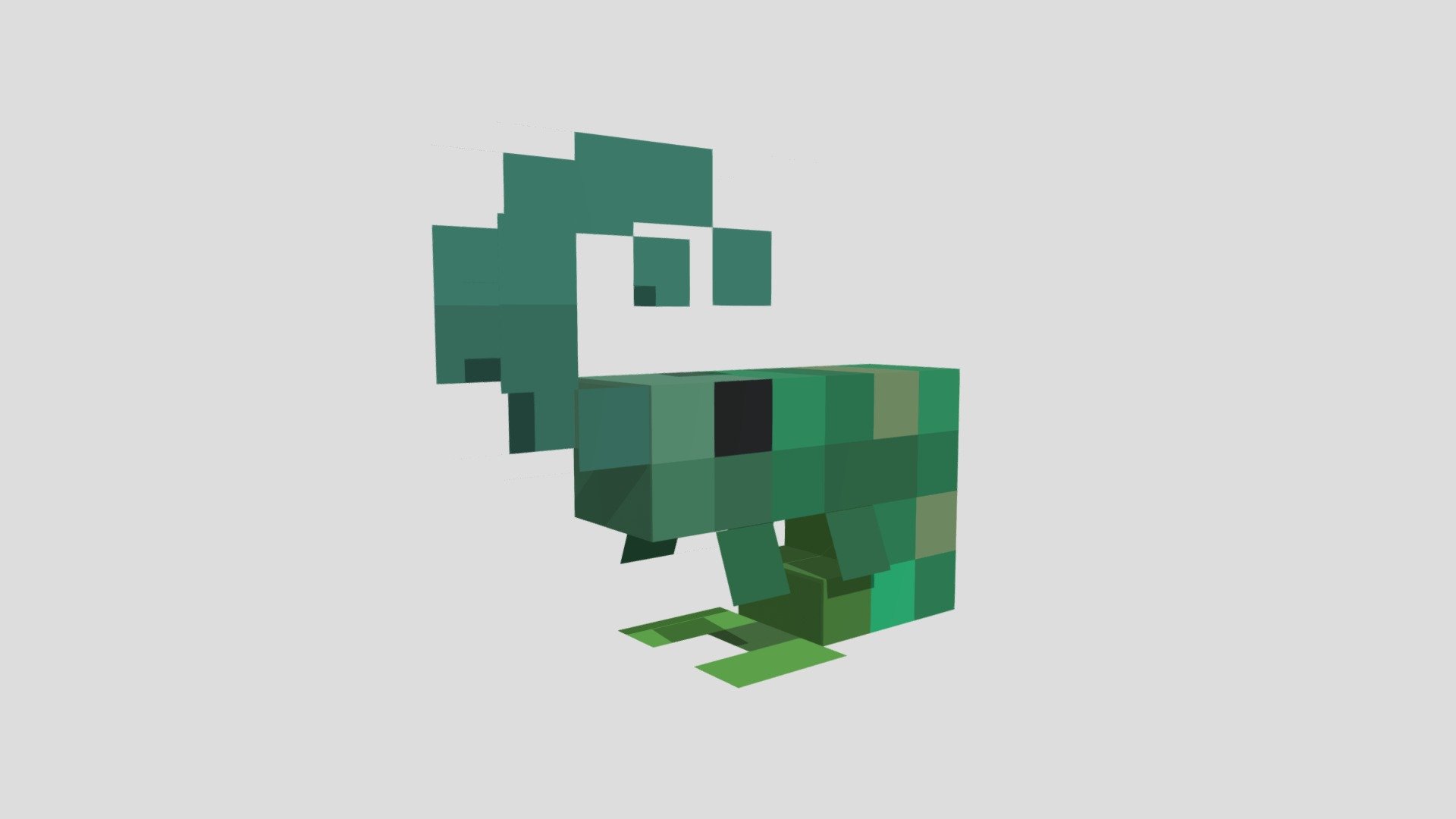 Minecraft Zombie Shrimp - 3D model by arcoirius [e15f32c] - Sketchfab