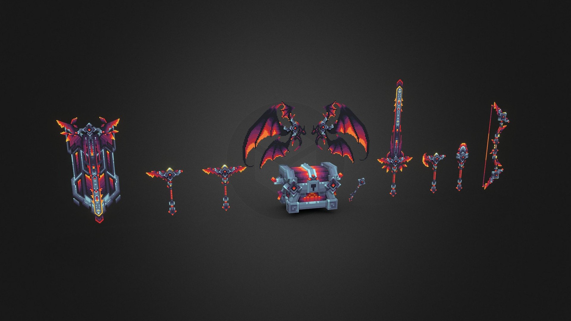 Vampire Pack - 3D model by 3B STUDIO (@3BStudioMC) [e160d69] - Sketchfab
