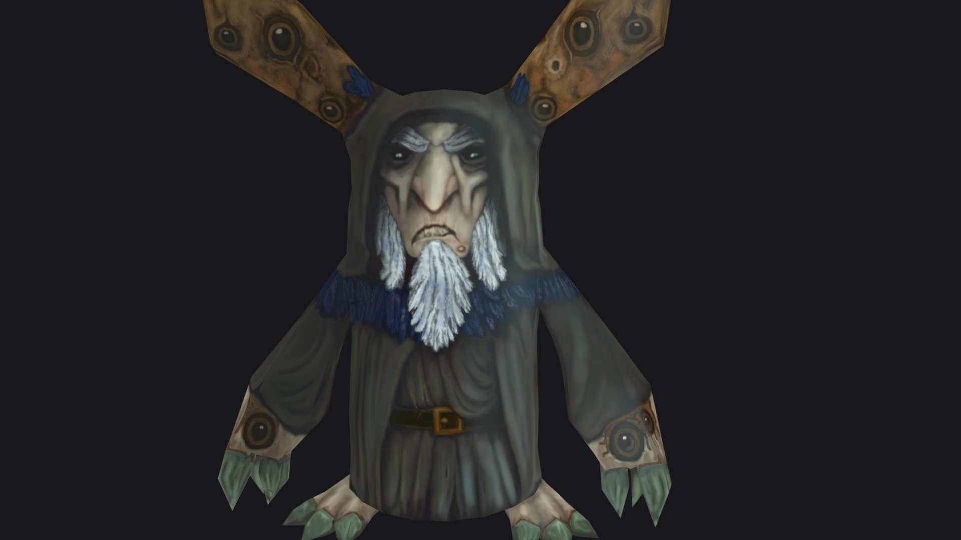 The Watcher (Crowfather) - 3D model by Joey Milton (@miltjk1) [e160dea ...