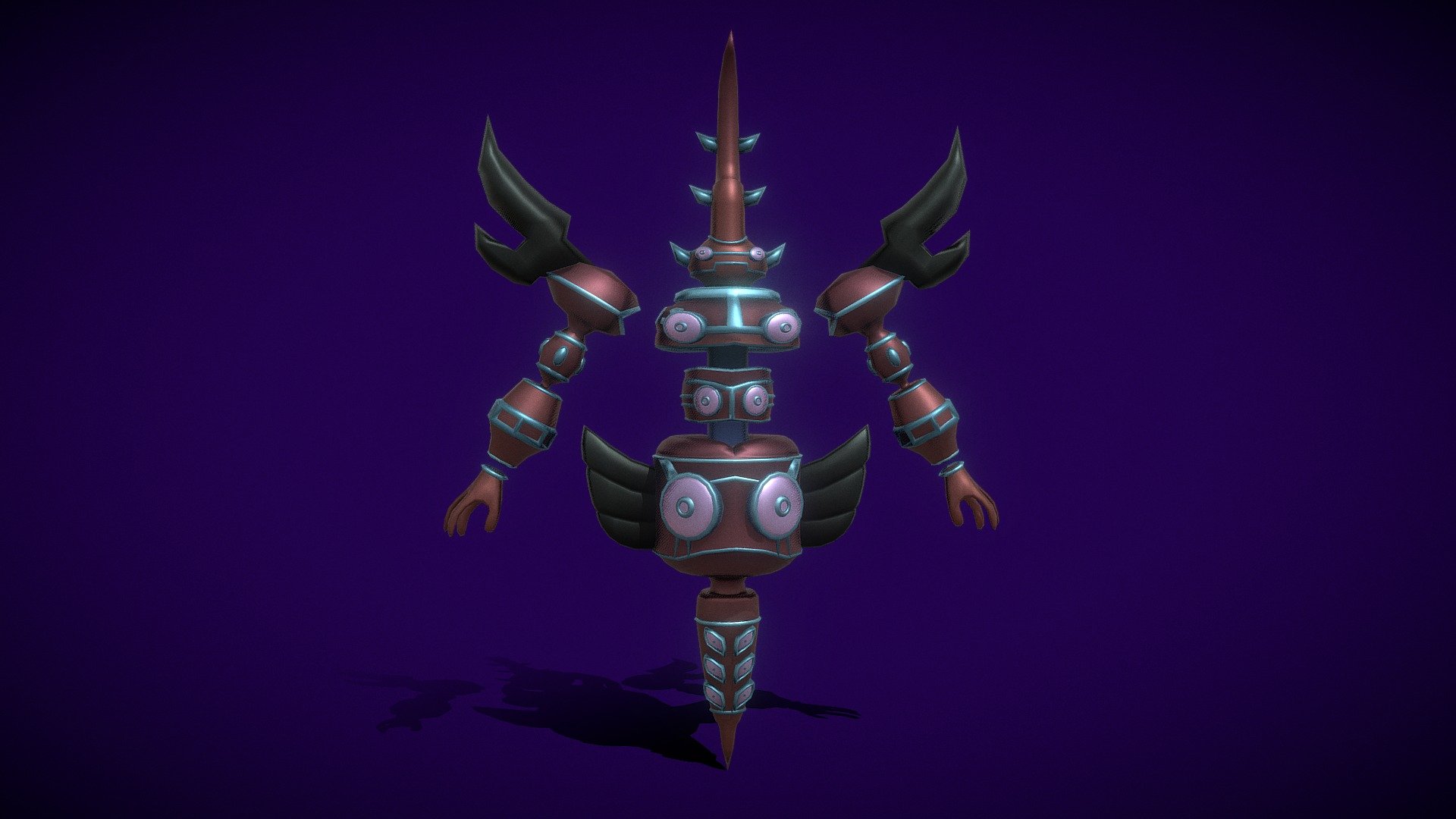 Infernity Zero (Yugioh) - Buy Royalty Free 3D model by Yanez Designs ...