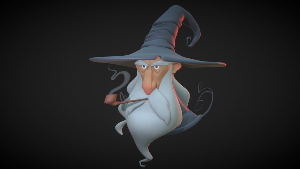 Gandalf - 3D model by Itzel Martinez (@ItzelMartinezFelix) [e162efe ...