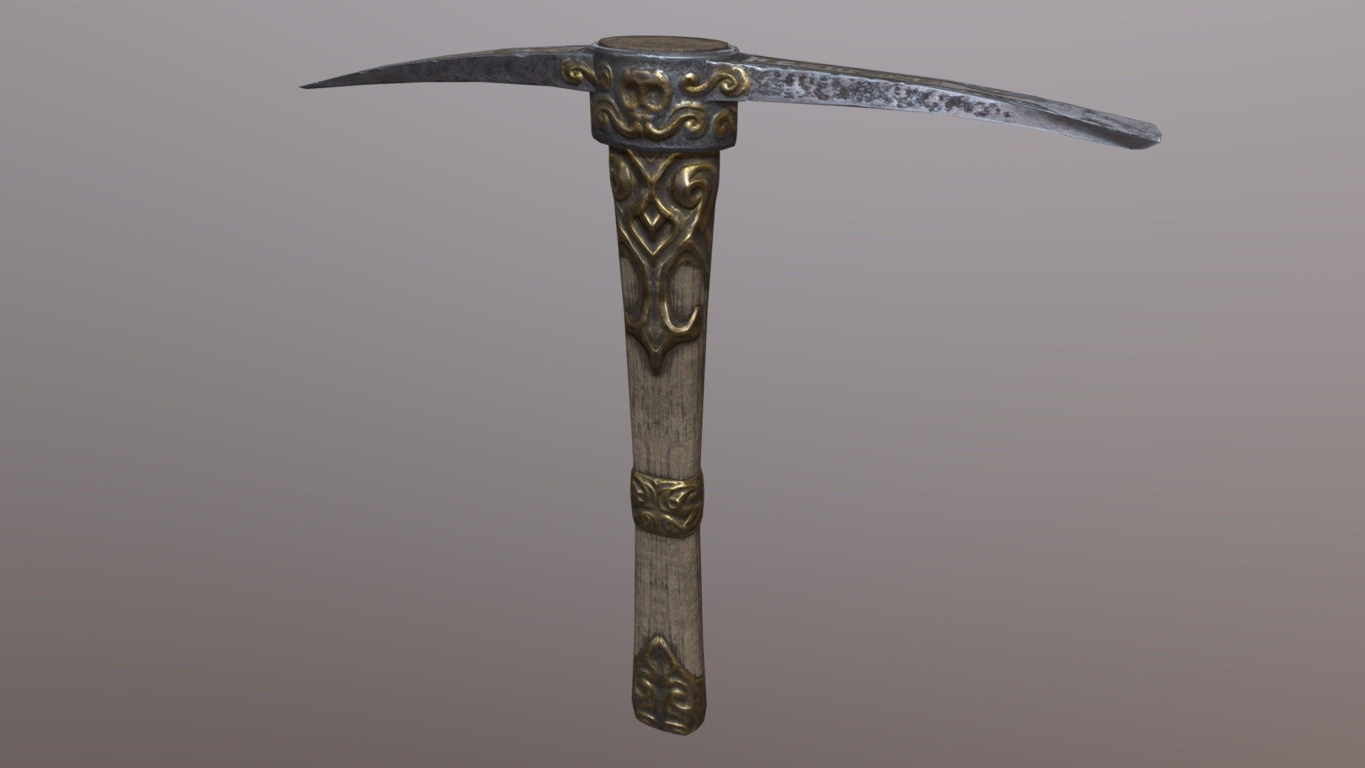 Cursed Treasure Pick Axe - 3D model by Brajkula (@brajkovic.94 ...