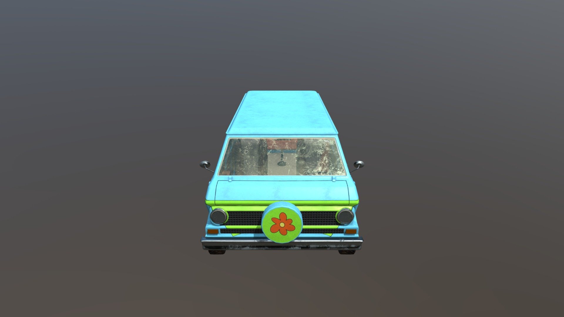 Realistic Mystery Machine - 3D model by FelipeMtz97 [e163628] - Sketchfab
