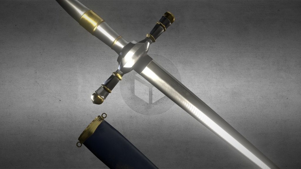 Spanischer Dolch001 - 3D model by kirschbj [e165ea1] - Sketchfab